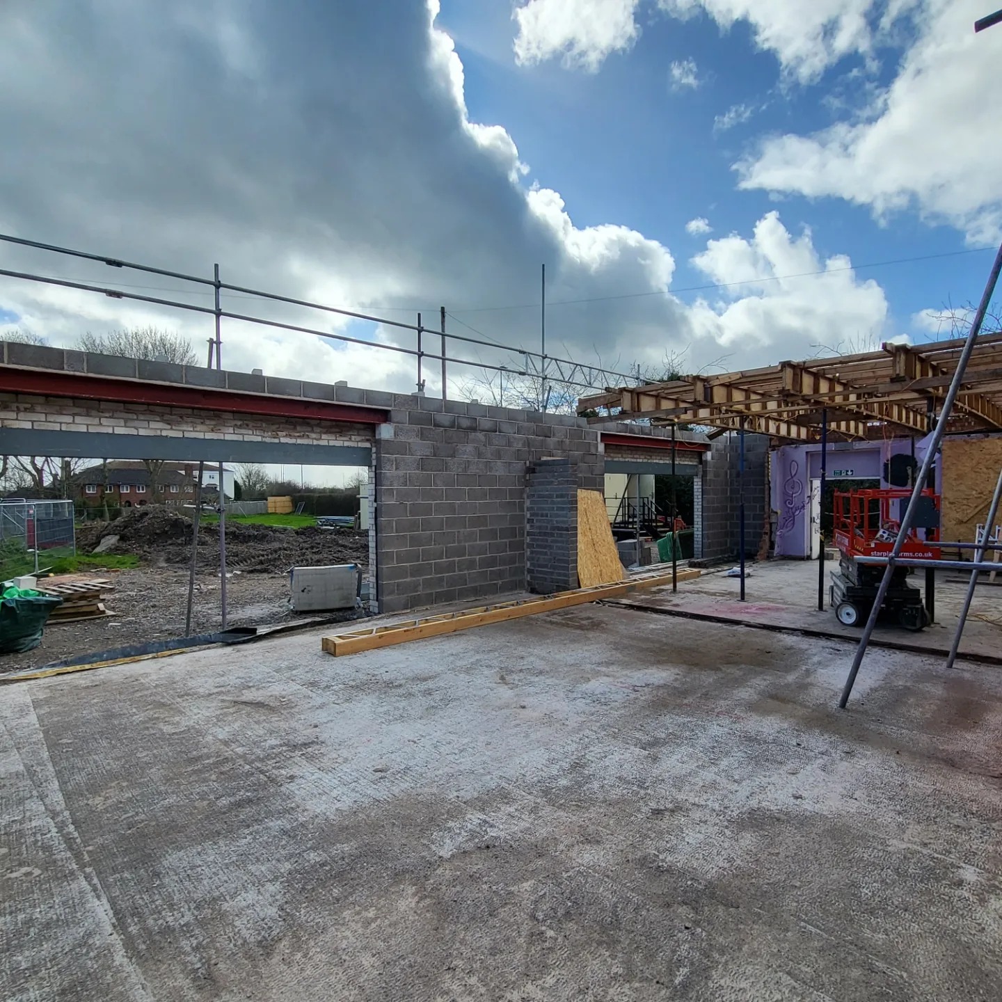 Clubhouse progress Update. - New Ferry Rangers